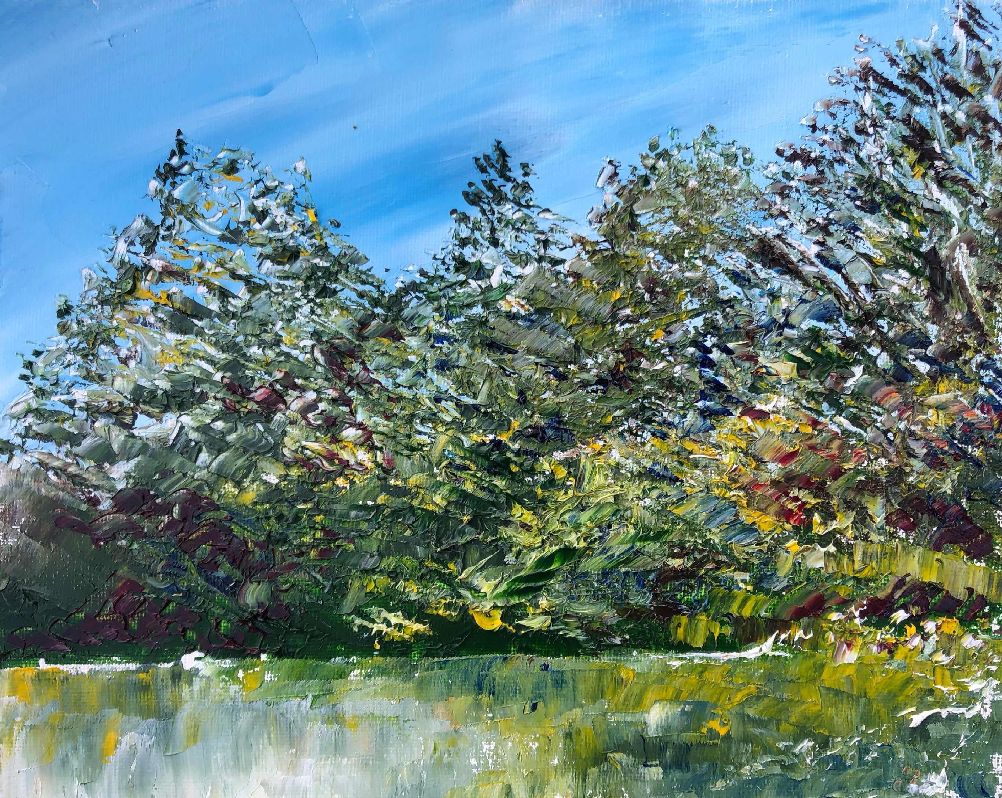 Alla Prima paintings (painted on location in one session) – Mimi's Art